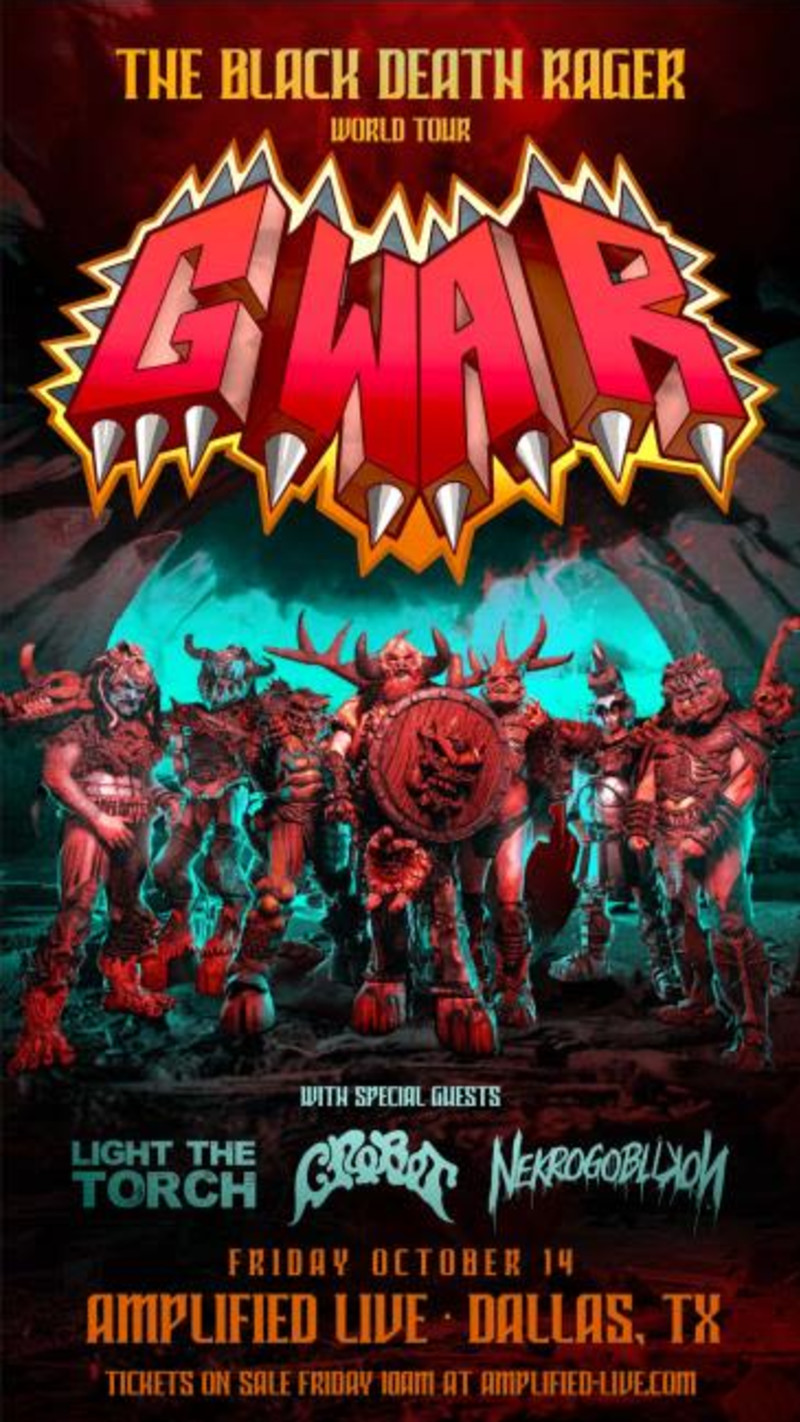 Gwar in Dallas at Amplified Live