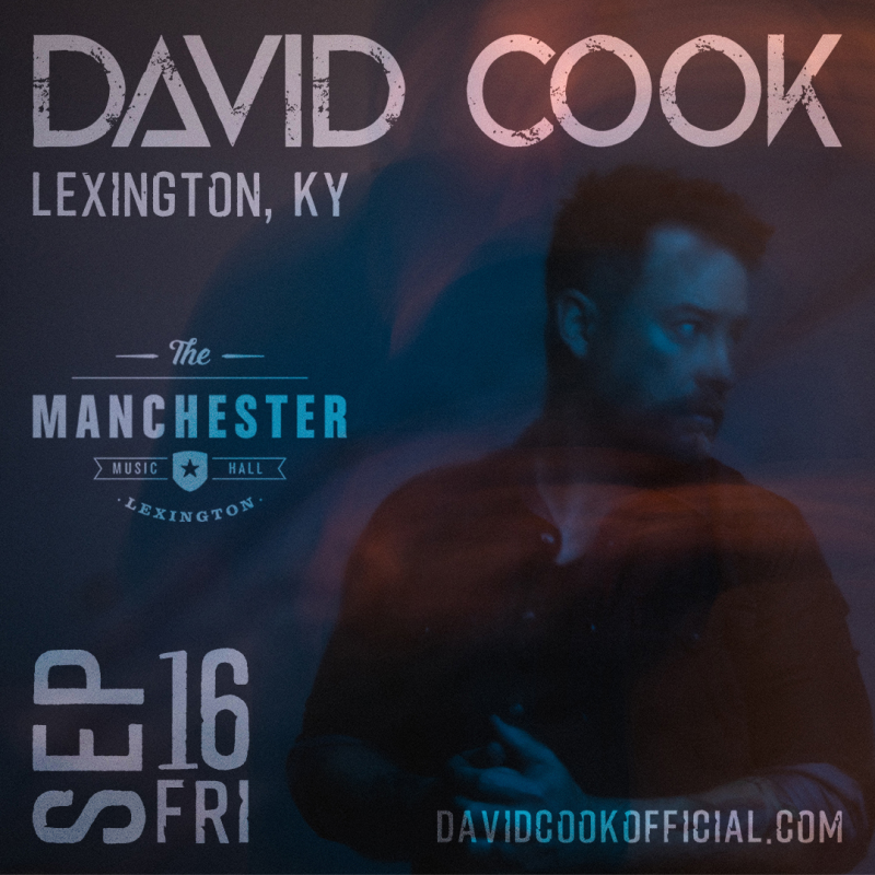 David Cook in Lexington at Manchester Music Hall