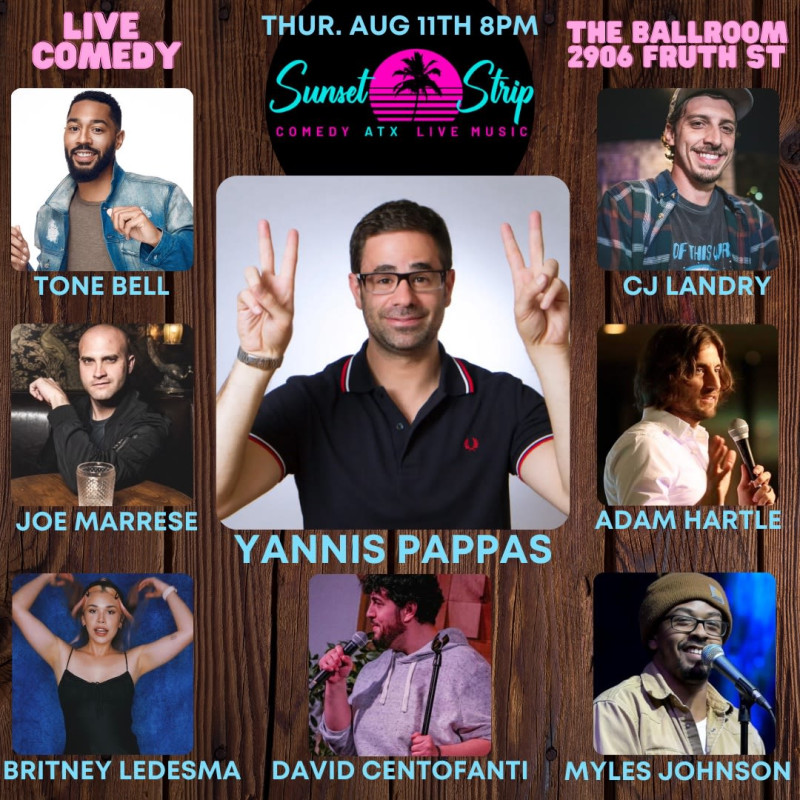 Live Standup Comedy Showcase in Austin at The Ballroom at