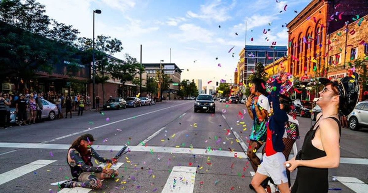 Corky's Final Pride Pool Party in Denver at Logan St