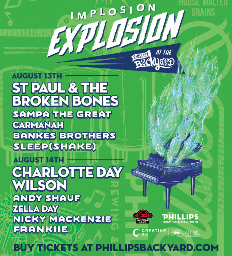 Phillips Backyard - Implosion Explosion in Victoria at Phillips