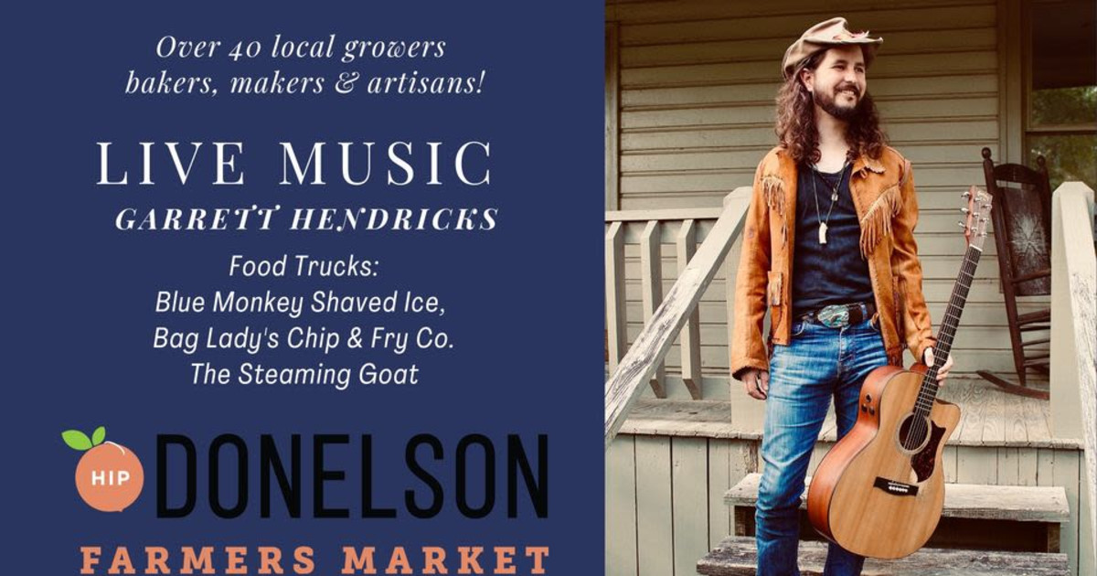 Hip Donelson Farmers Market in Nashville at Hip Donelson Farmers
