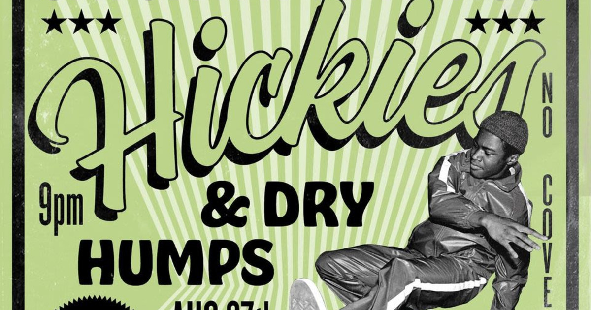 Hickies & Dry Humps at Park & Rec in San Diego at Park & Rec