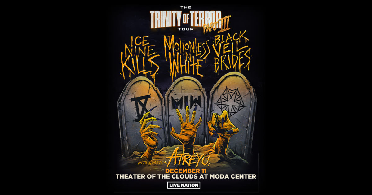 Trinity of Terror Tour: Motionless in White, Ice Nine Kills,