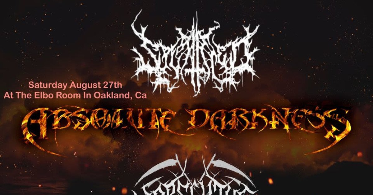 Absolute Darkness Record Release Party! w/ Splattered