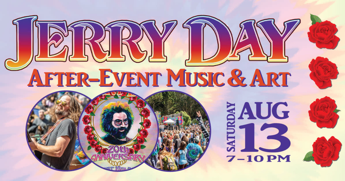 "Jerry Night" Jerry Day After-Event Music & Art in San Francisco