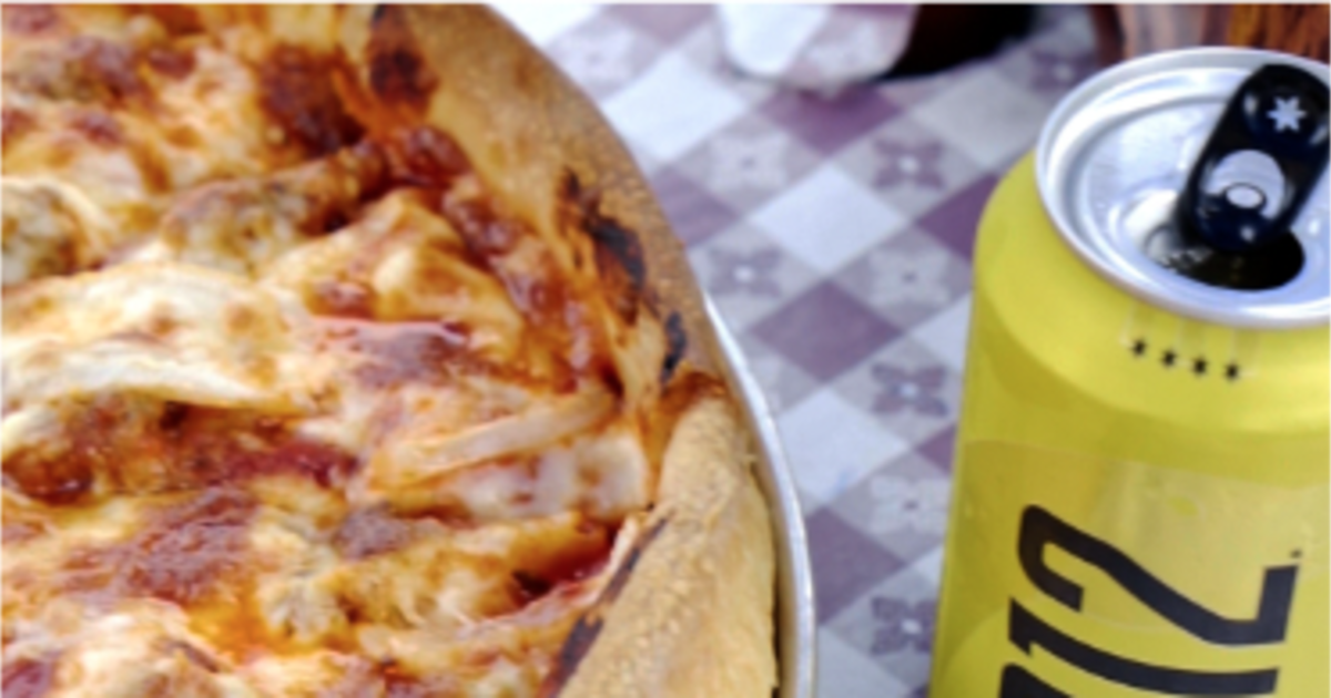Goose Island & Connie's Pizza Collab in Chicago at Connie's Pizza