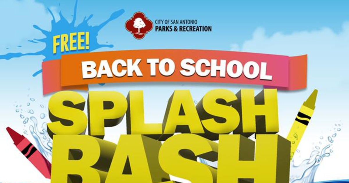 Back to School Splash Bash in San Antonio at Southside Lions