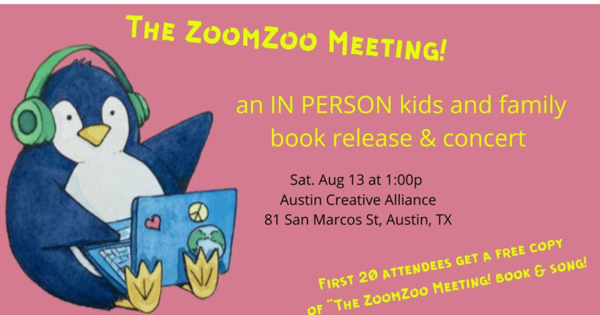 Book & Song Release Party for Kids! in Austin at Austin Creative