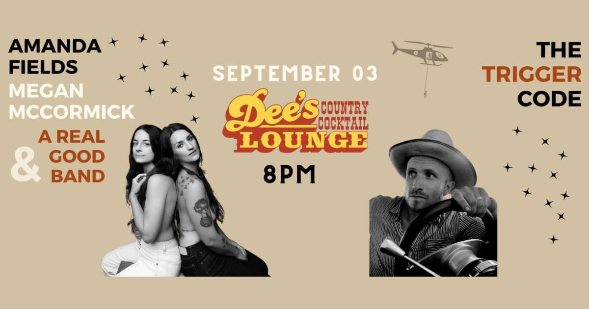 Amanda Fields, Megan McCormick, The Trigger Code Live at Dee’s