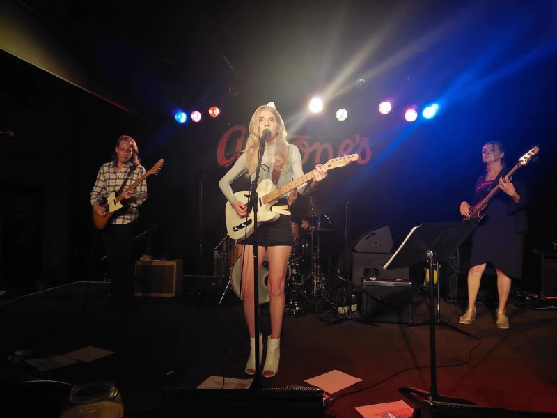 Lou Ann Barton with The Moeller Brothers, Sarah Barlow in Austin