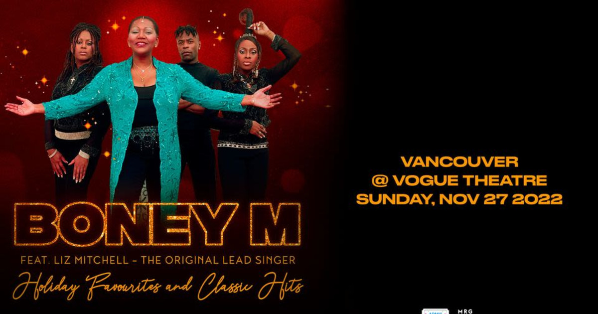 Boney M. in Vancouver at Vogue Theatre