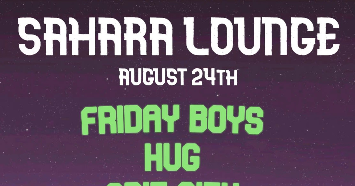 Friday Boys, Hug, Spit city, Ash and the Endings in Austin at