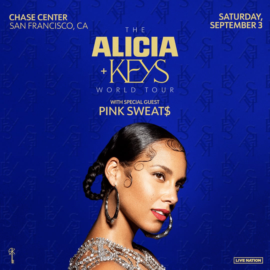 Alicia Keys in San Francisco at Chase Center