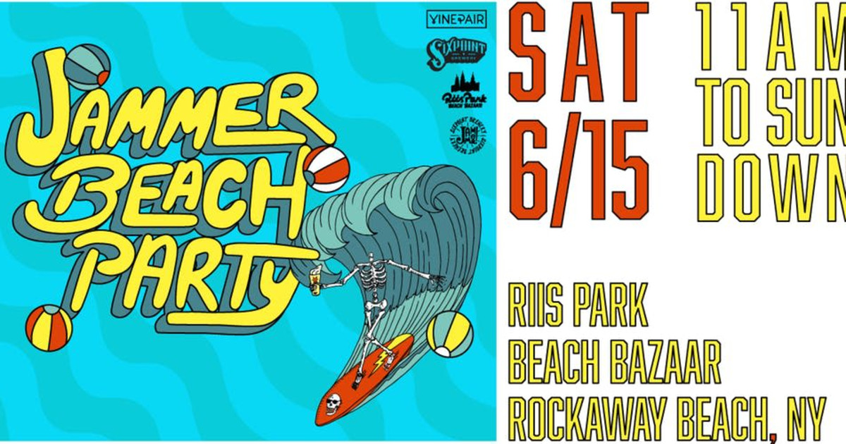 Jammer Beach Party in Queens at Riis Park Beach Bazaar