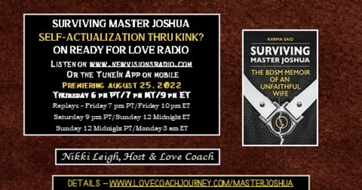 PODCAST & RADIO - Surviving Master Joshua Self-Actualization