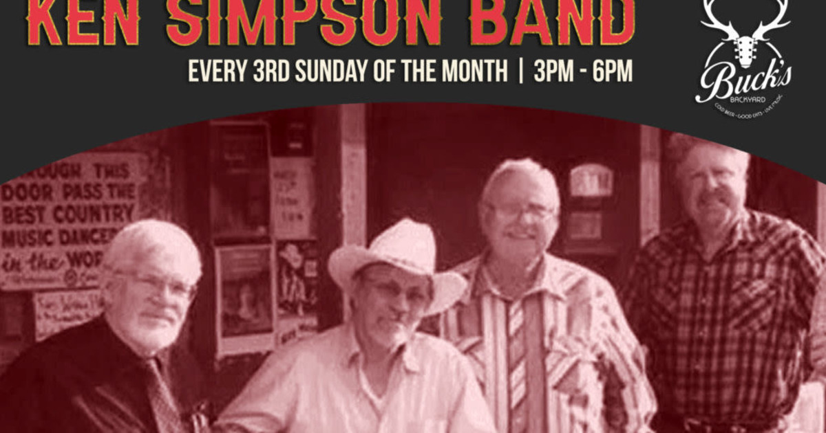 Ken Simpson Band in Buda at Buck's Backyard
