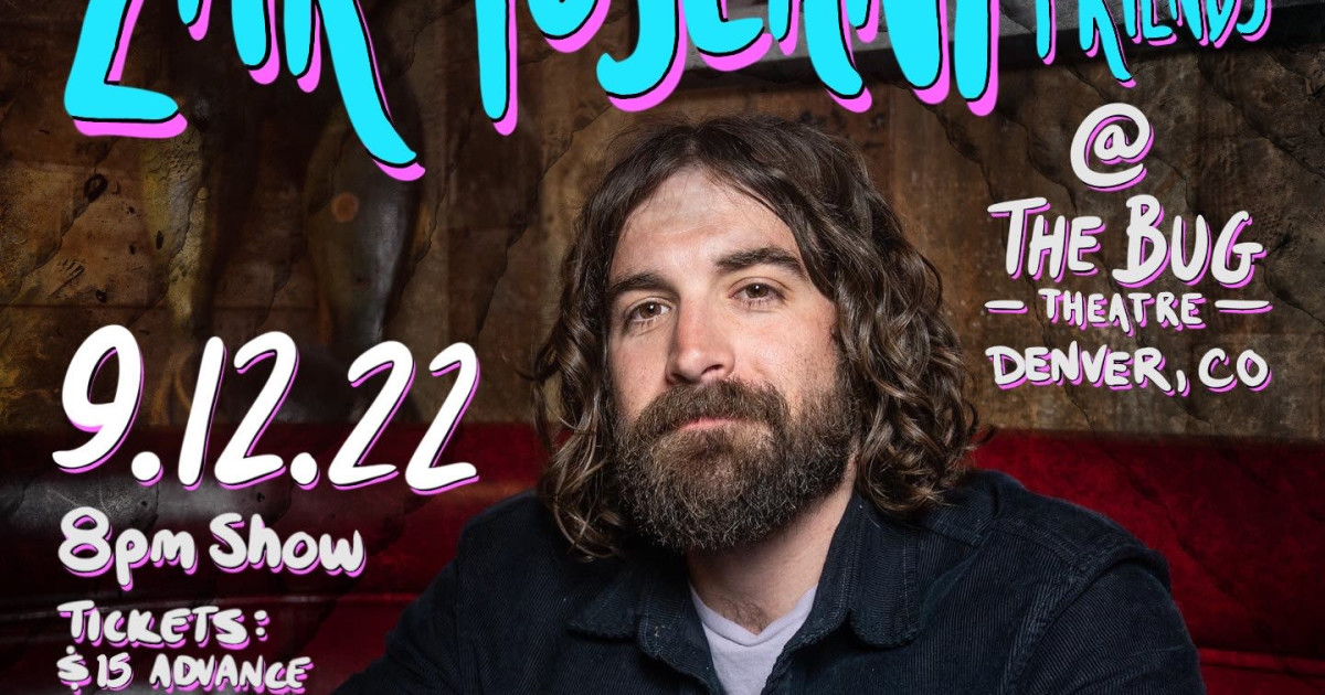 Zak Toscani: Live at the Bug Theatre - Album/Special Taping in