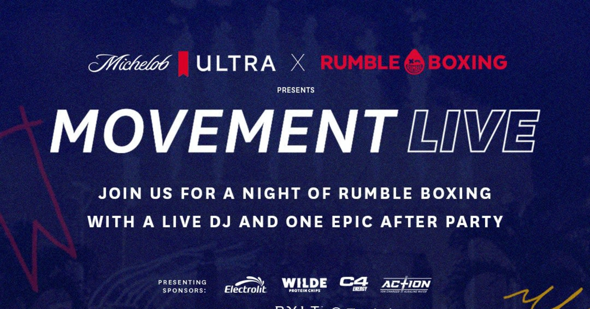 Michelob Ultra X Rumble Boxing Loud Luxury & Dj Ruckus in Brooklyn