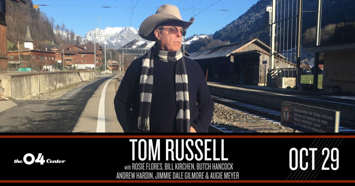 Tom Russell & Friends | Texas Train Tour in Austin at The 04 Center