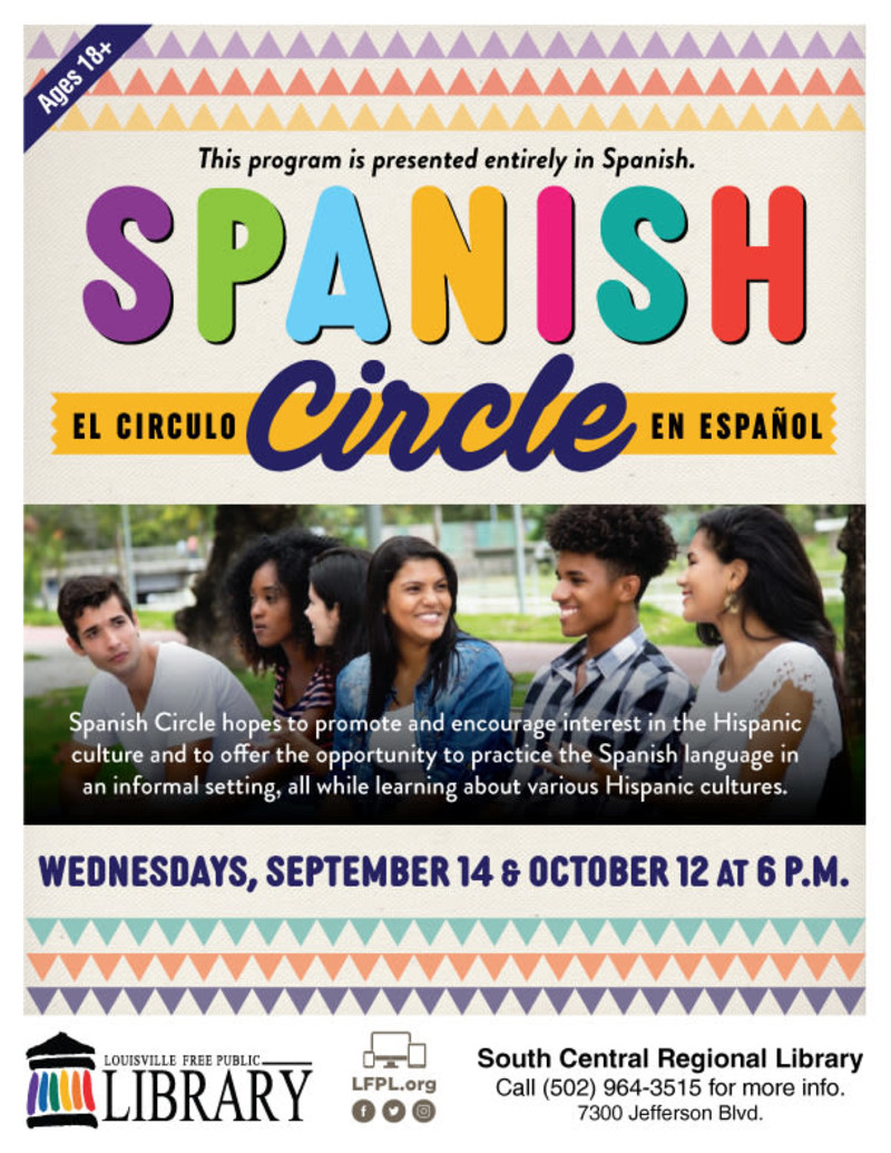 Spanish Circle in Louisville at South Central Regional Library