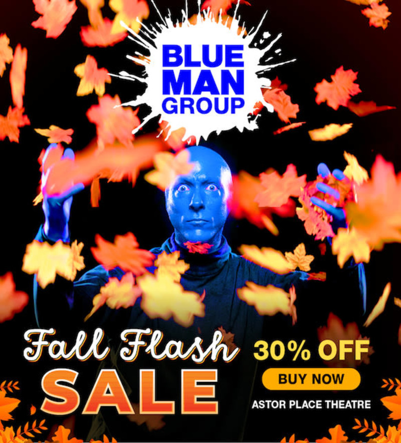 Blue Man Group in NYC at Astor Place Theatre