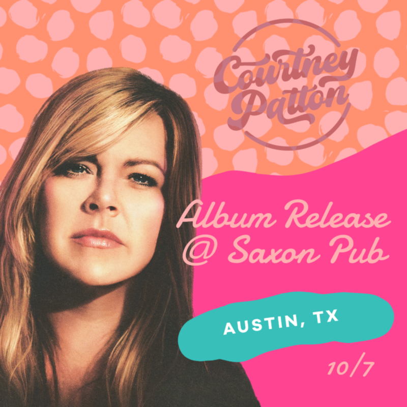 Courtney Patton Album Release Show in Austin at The Saxon Pub