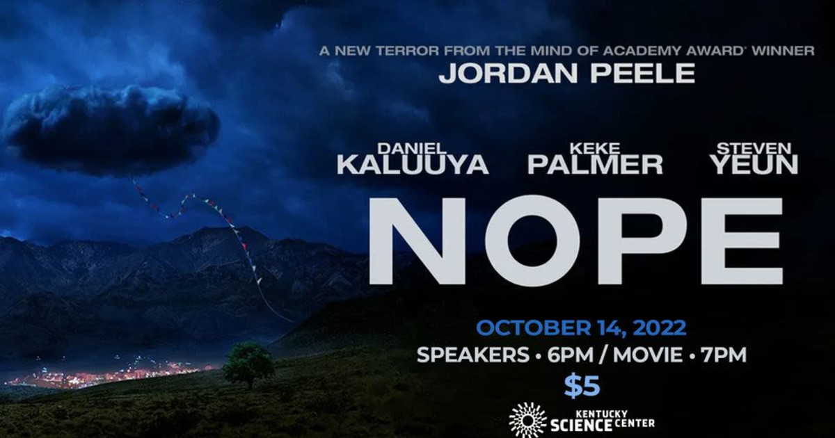 Nope on The 4-Story Screen in Louisville at Kentucky Science