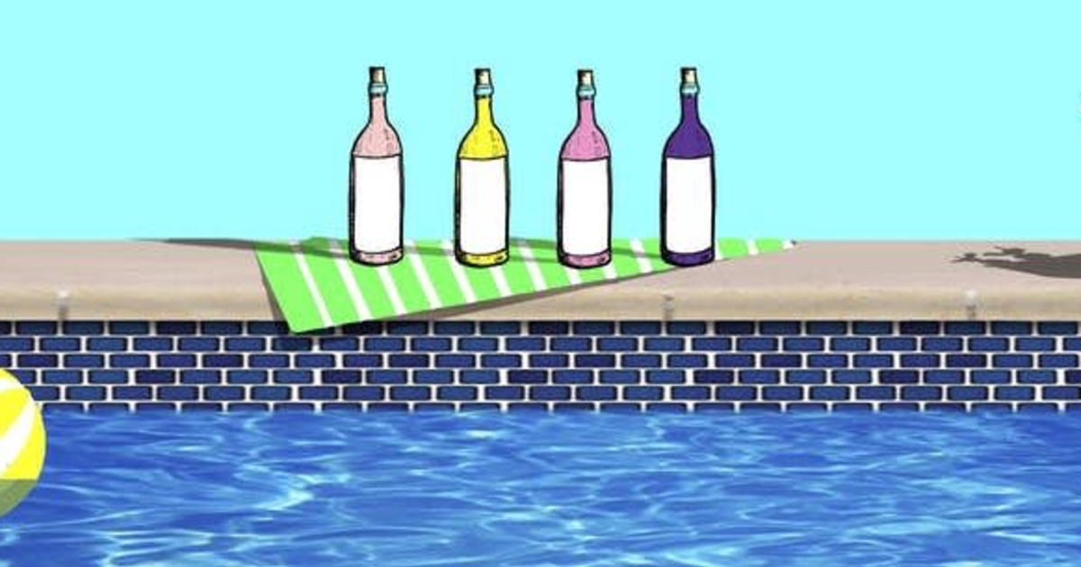 Pool Wines in Austin at Private Resisdence
