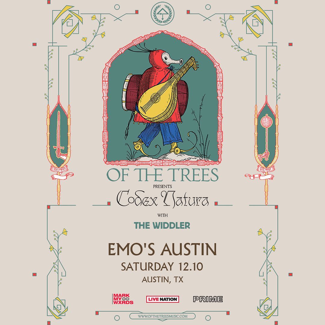 Of The Trees: Codex Natura in Austin at Emo's