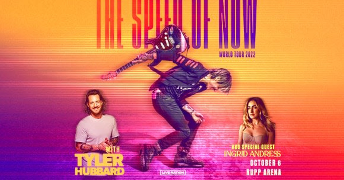 Keith Urban- The Speed of Now World Tour w/ Tyler Hubbard & Ingrid
