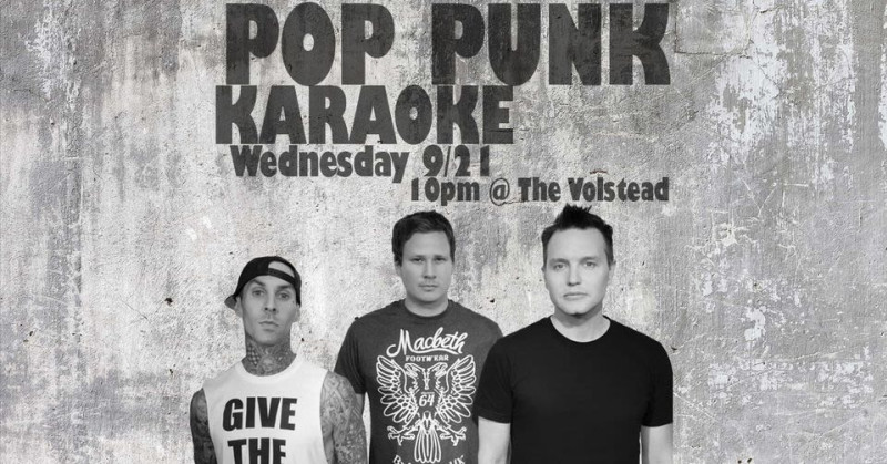 The Rock Show: Pop Punk Karaoke Night in Austin at The Volstead