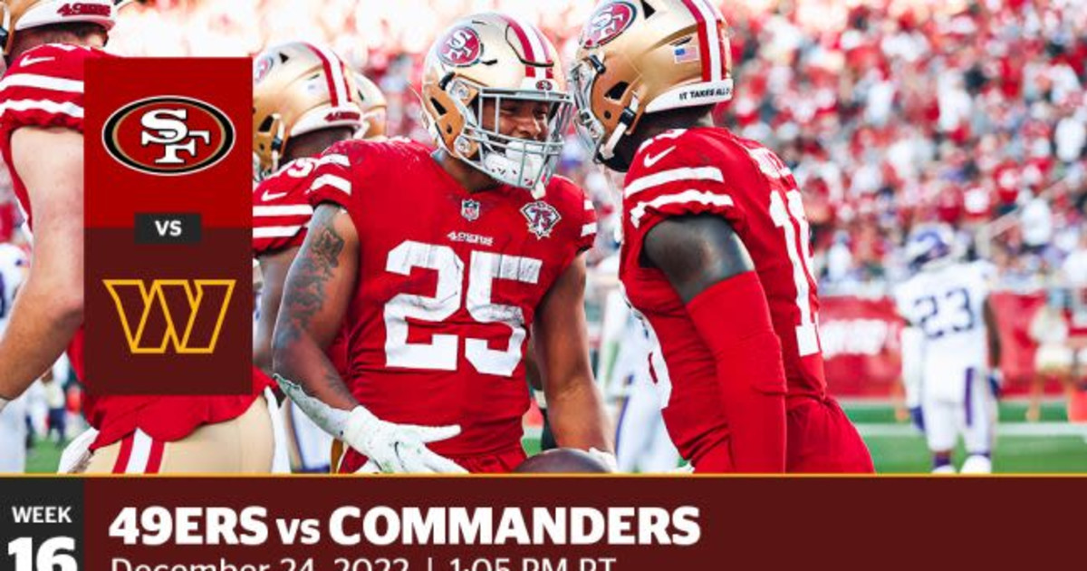 49ers vs. Commanders in Santa Clara at Levi's Stadium