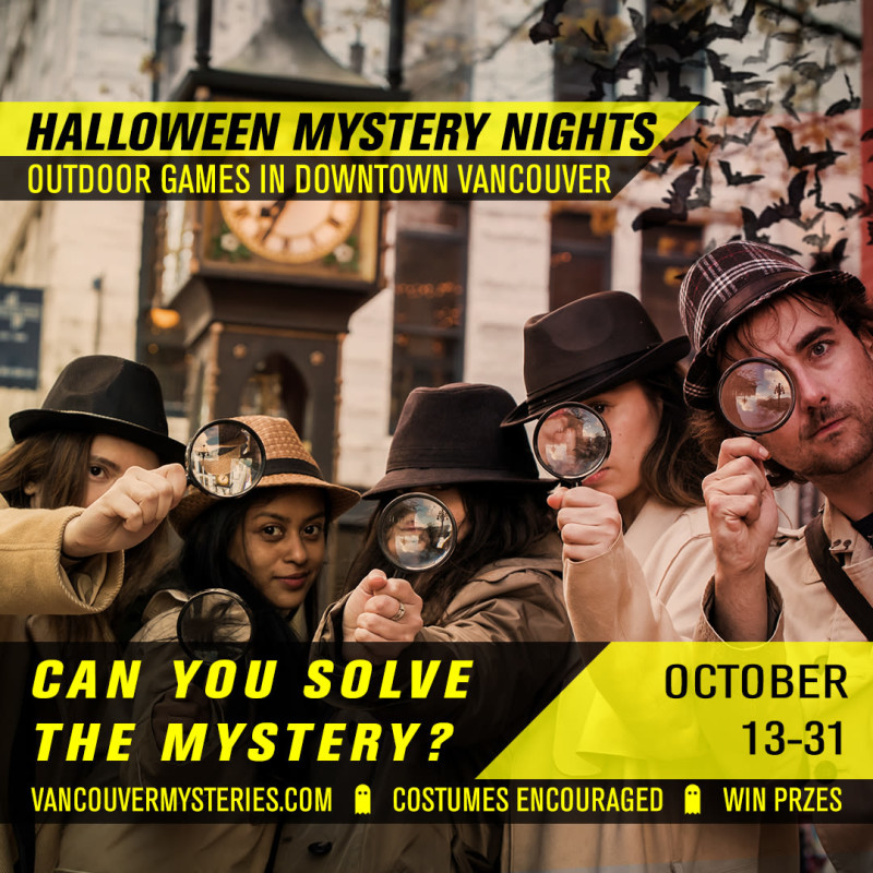 Vancouver Halloween Mystery Nights 2022 in Vancouver at