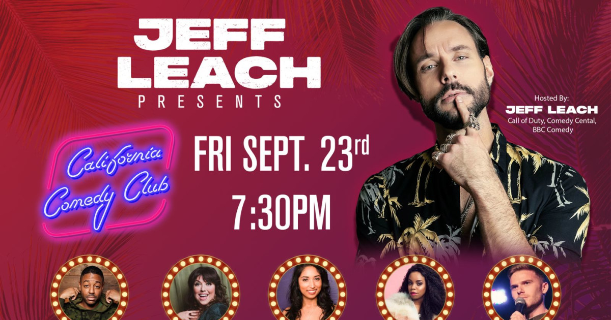 Jeff Leach Presents Jenny Zigrino, Subhah Agarwal, Miss London