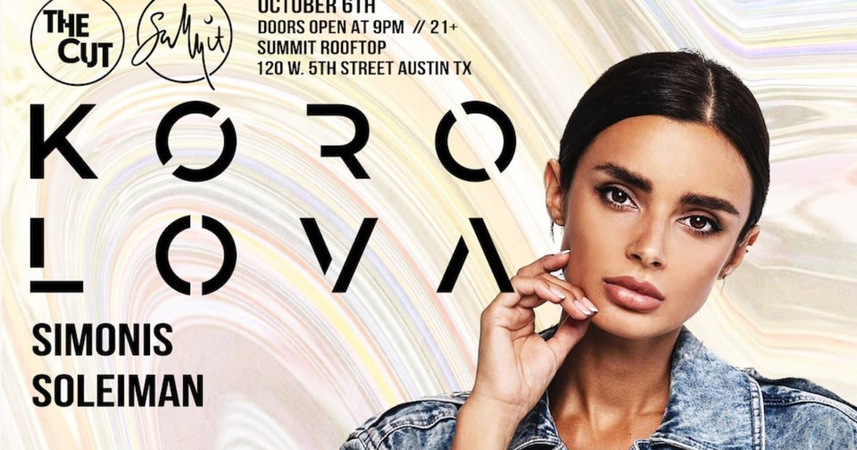 KOROLOVA in Austin at Summit Rooftop and Lounge