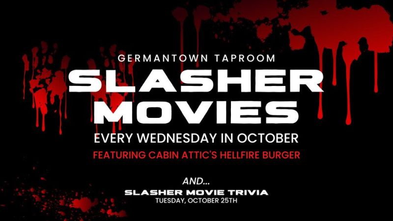 Slasher Movie Wednesdays in Nashville at Bearded Iris Brewing