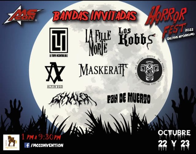 Horrorfest 2022 en Tijuana en Galerías Hipódromo