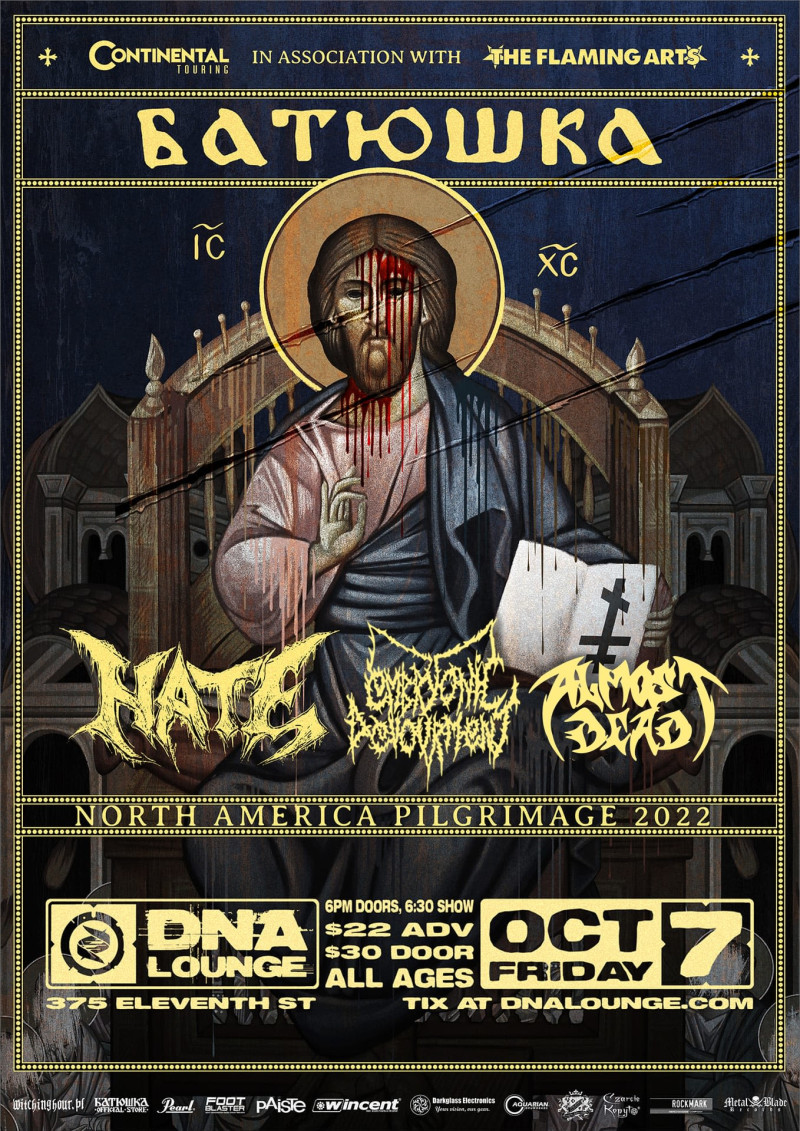 Batushka in San Francisco at DNA Lounge