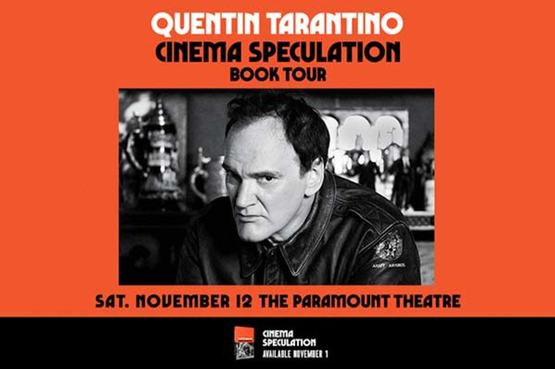 Quentin Tarantino: Cinema Speculation Book Tour in Austin at