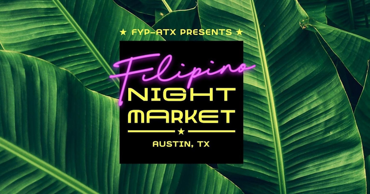Filipino Night Market ATX in Austin at MoonTower Cider