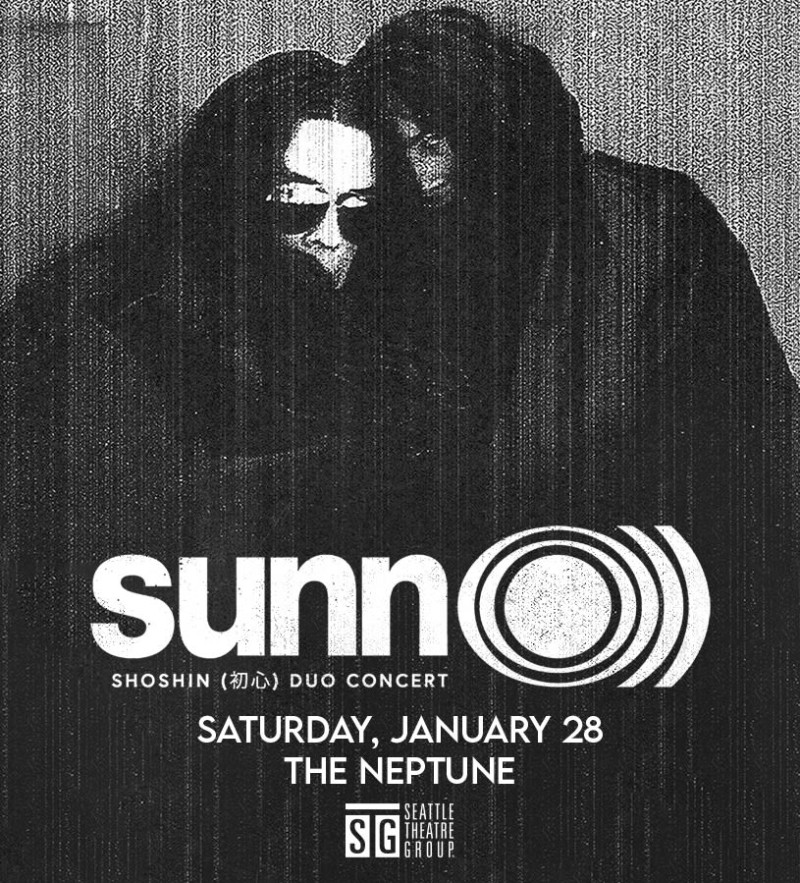 sunn O))) Shoshin (初心) duo in Seattle at Neptune Theatre