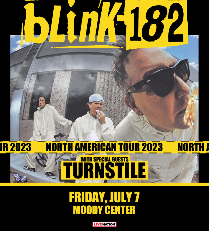 Blink-182 w/ Turnstile & Destroy Boys in Austin at Moody Center