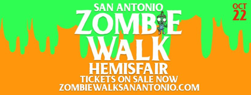 SA Zombie Walk in San Antonio at Hemisfair