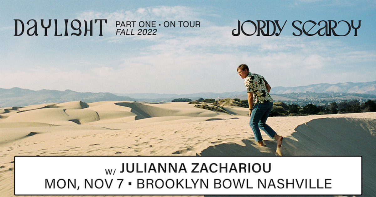 Jordy Searcy in Nashville at Brooklyn Bowl Nashville