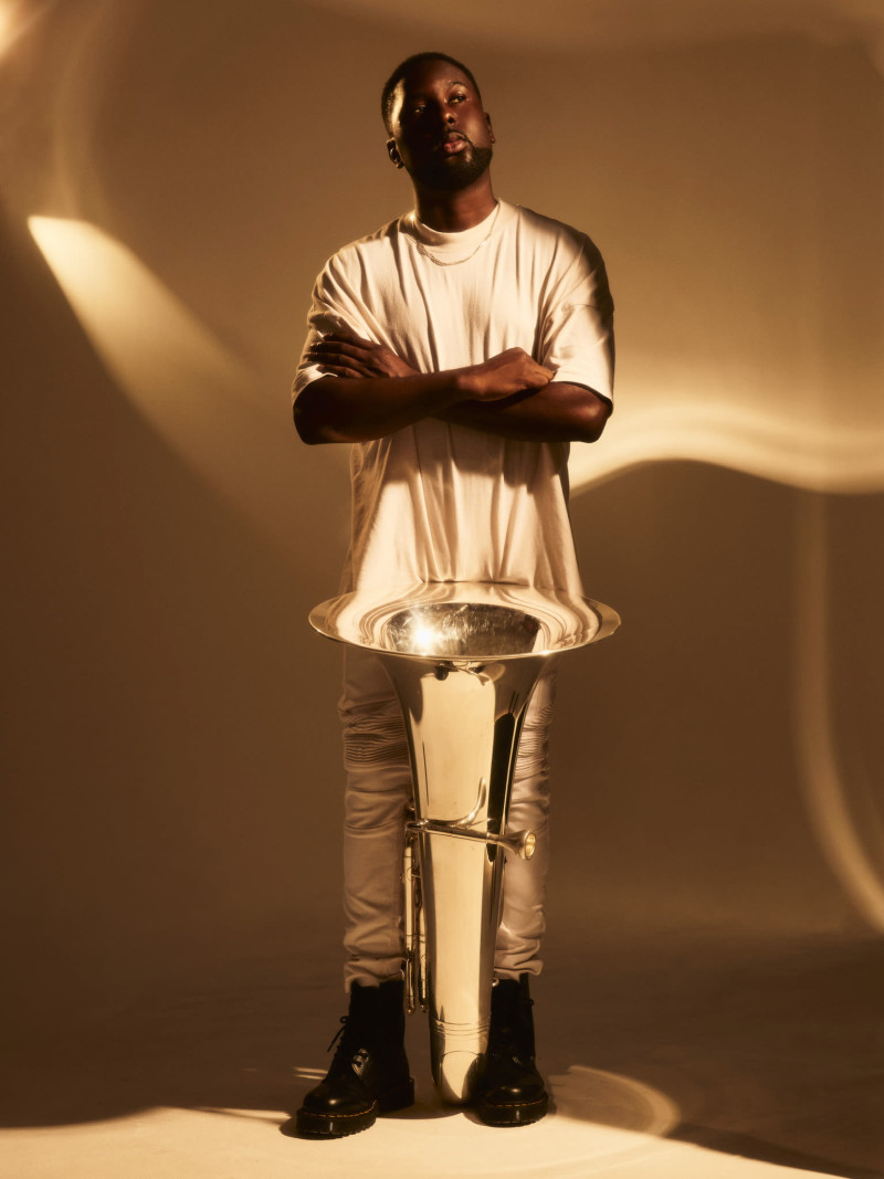 Theon Cross (of sons of Kemet) in Portland at Jack London Revue