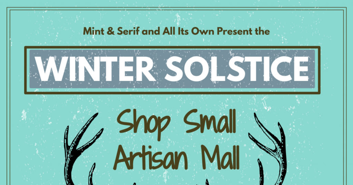 Winter Solstice Shop Small Artisan Mall in Lakewood at 40 West