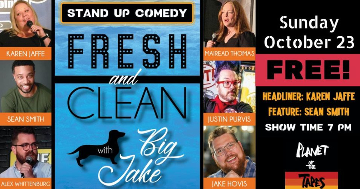 Fresh and Clean comedy showcase with Jake Hovis! in Louisville at