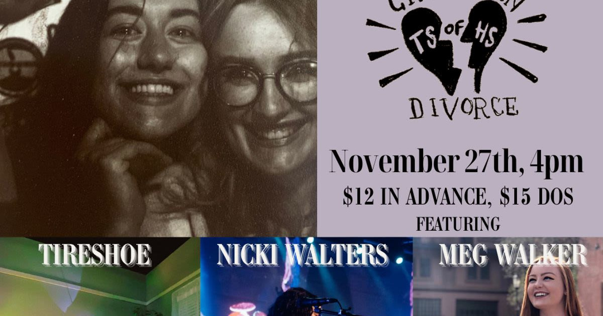 Meg Walker w/ Nicki Walters, Tireshoe + Children of Divorce in