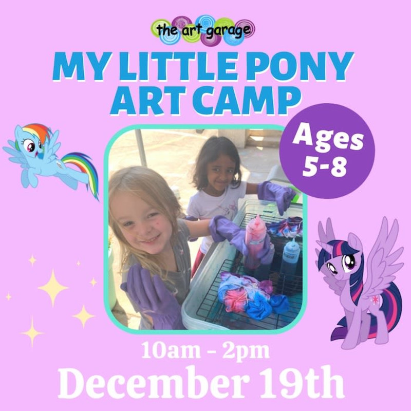 My Little Pony Art Camp in Austin at The Art Garage